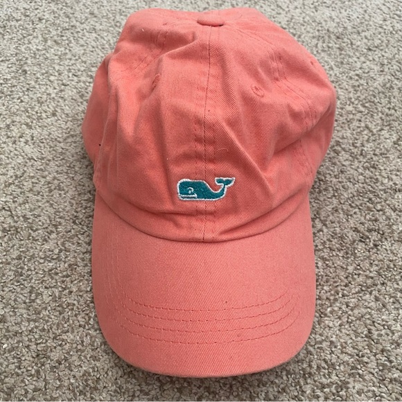 Vineyard Vines | Accessories | Coral Cap With Whale Logo | Poshmark